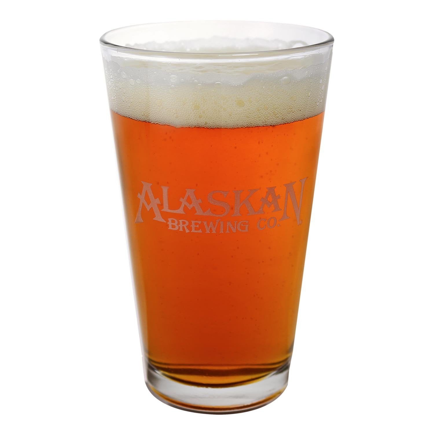 Pint - Etched Pint Glass | Alaskan Brewing Co.
